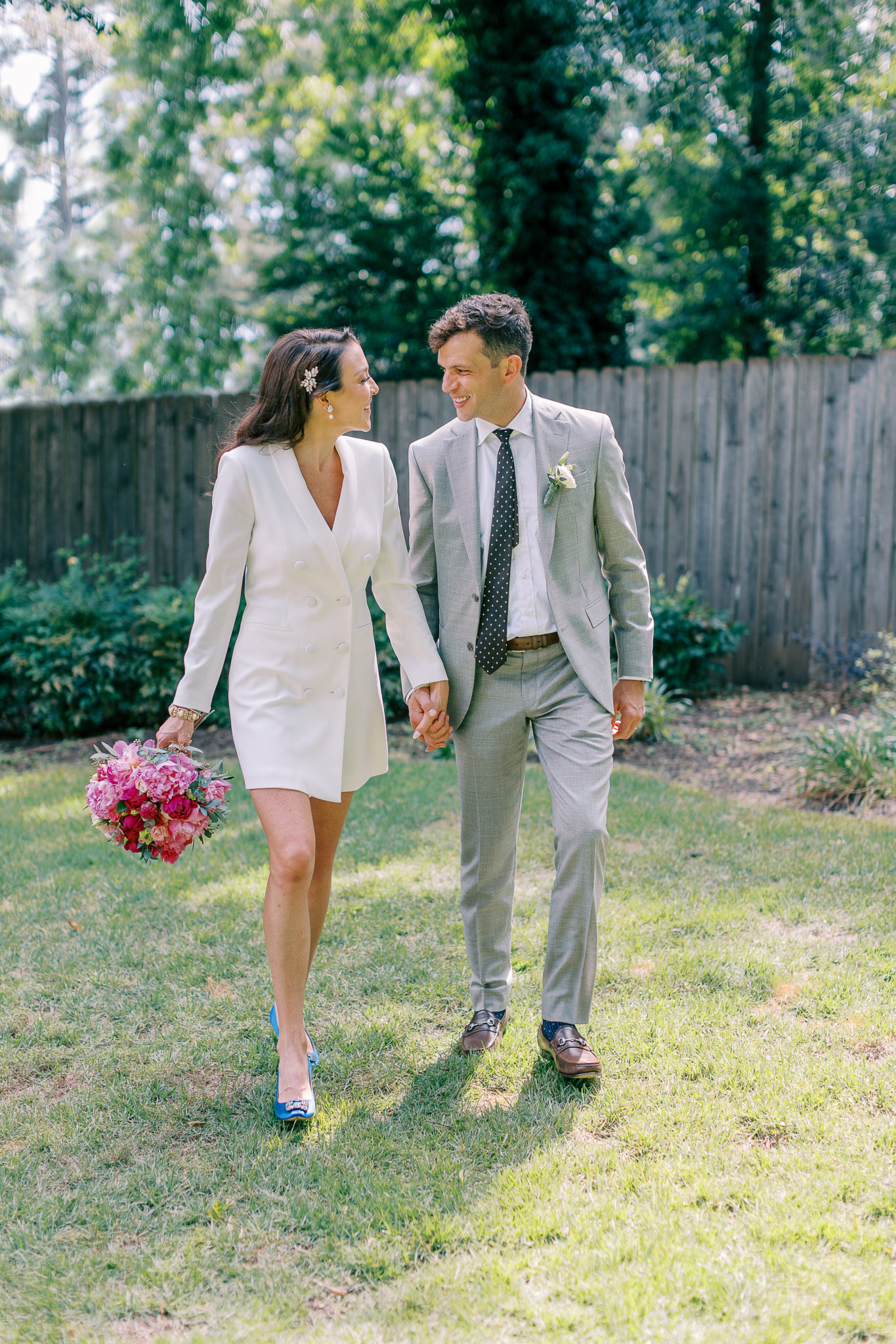 Backyard Elopement | Atlanta, GA | Sarah Folsom Photography